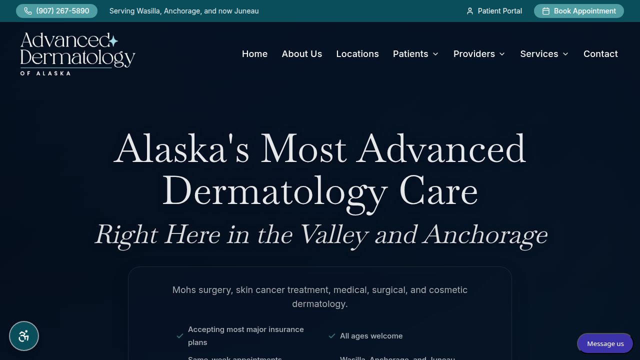 Dermatologist in Wasilla, Anchorage & Juneau, AK | Advanced Dermatology ...
